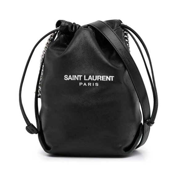 Yves Saint Laurent | Bags | Ysl Saint Laurent Teddy Black Calf Leather ...